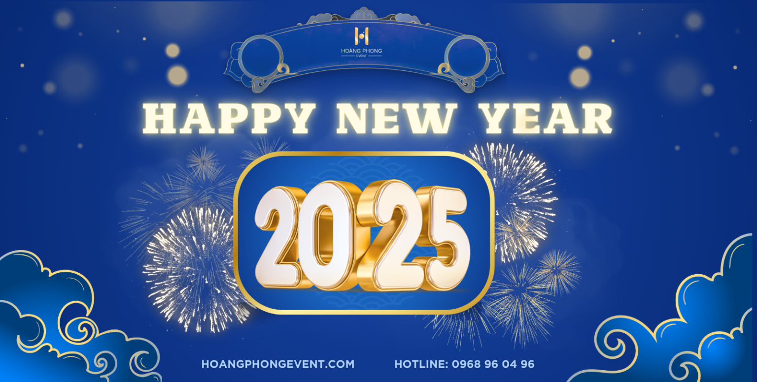Top Mẫu Backdrop Tất Niên Đẹp Nhất 2024 | Hoàng Phong Event