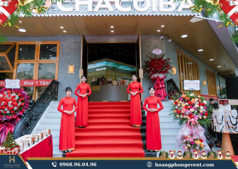 Khai Trương Thương Hiệu Trà Sữa Chacuiba | Hoàng Phong Event