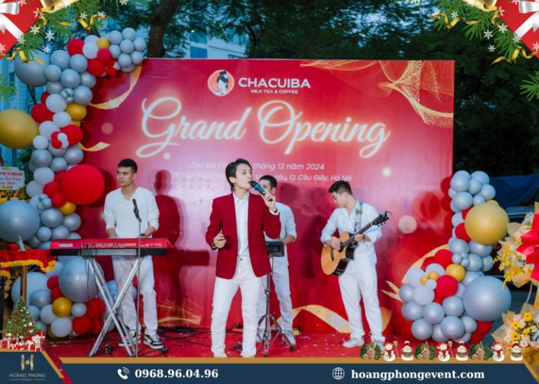 Khai Trương Thương Hiệu Trà Sữa Chacuiba | Hoàng Phong Event