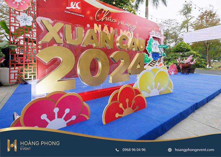 Top Mẫu Booth Checkin Đẹp Nhất 2026 | Hoàng Phong Event